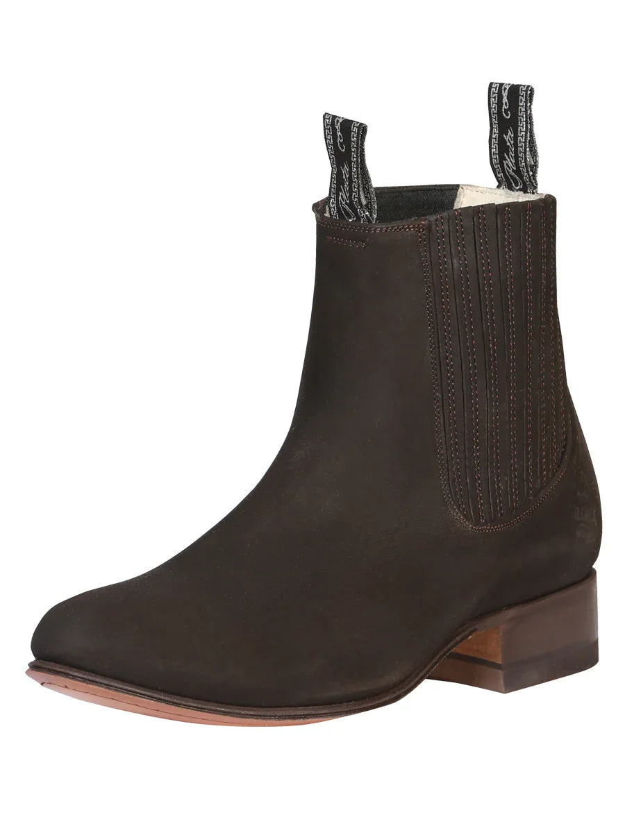 Canelo Charro Boot - Nobuck Brown 34291 – N4dboots.com