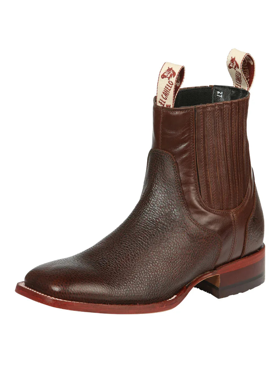 El Canelo Men’s Ankle Boots - Caisson Choco 45210 – N4dboots.com